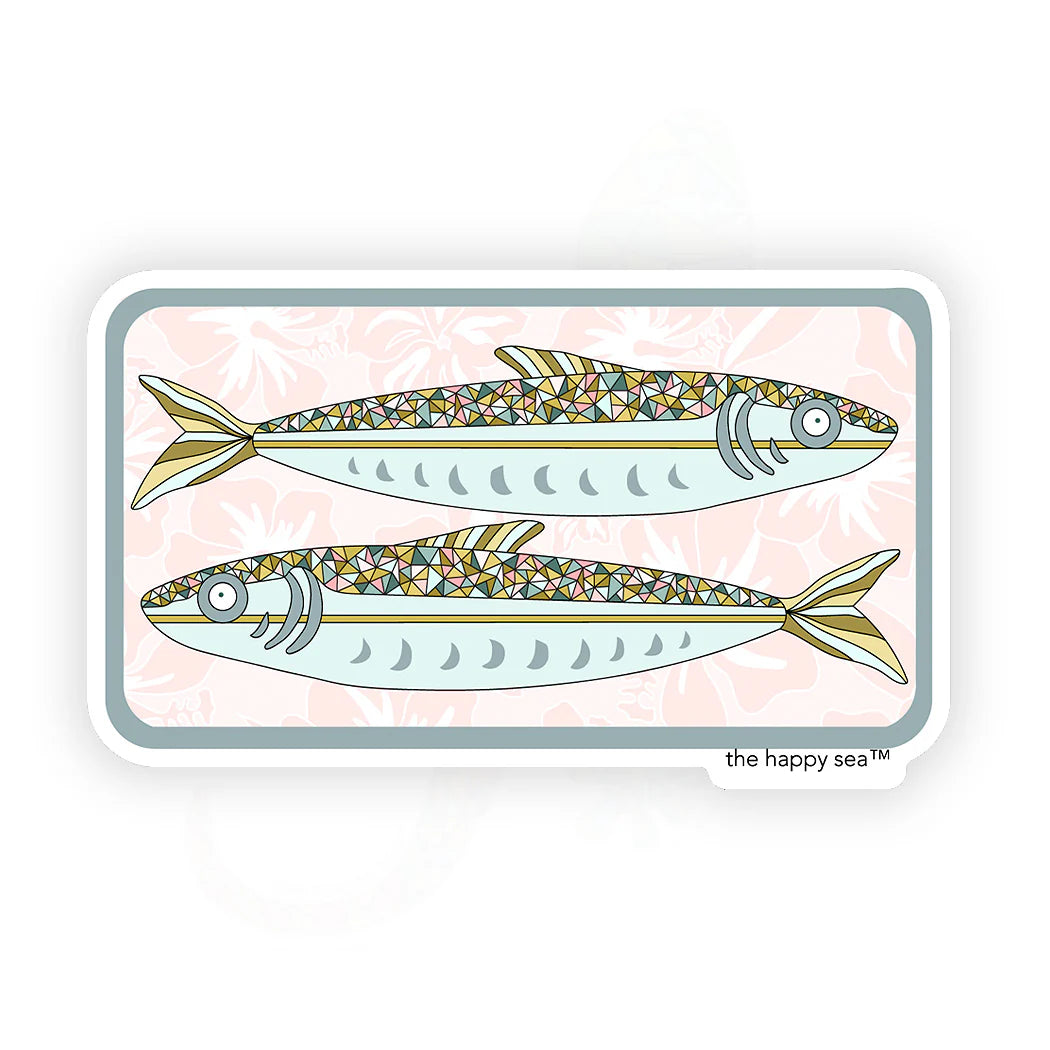 Sardine Sticker – Ocean State of Mind PR